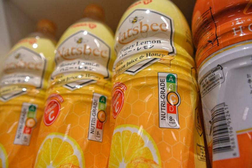 Nutri-Grade labelling system steers consumers to opt for drinks with ...