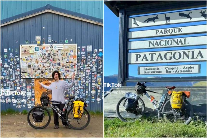 Teenager cycles more than 32,000km from Alaska to Argentina in journey ...