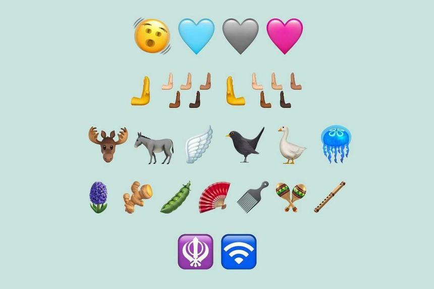 New emoji alert: iOS update brings shaking face, pink heart to iPhone ...