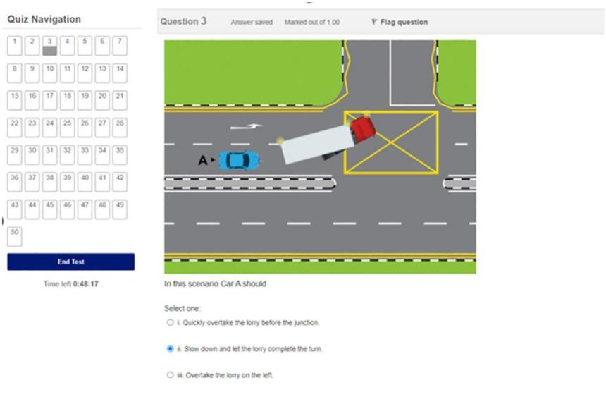 Practise traffic theory tests online for free on new mock test platform ...