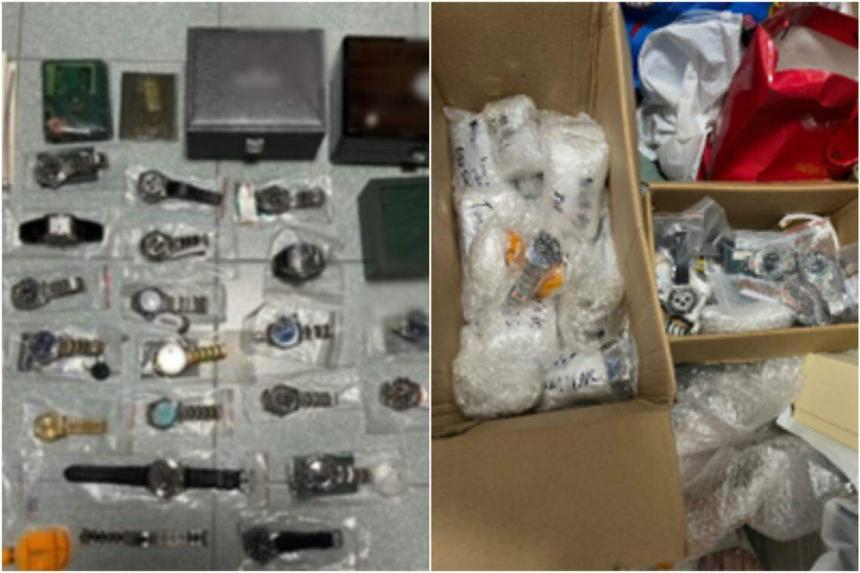 Man arrested for selling fake goods online; goods valued at more than ...