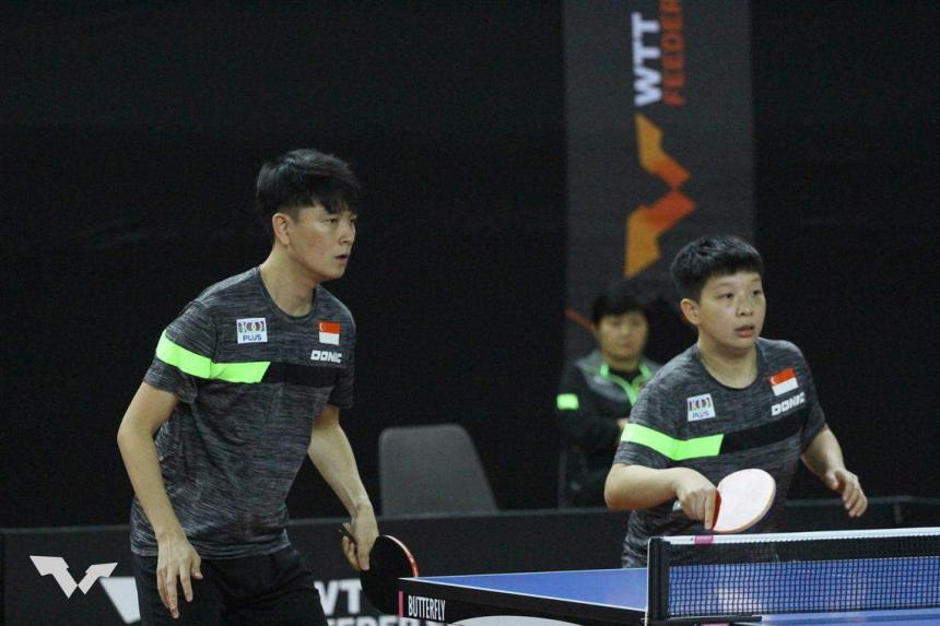 Singaporeans win mixed and men’s doubles titles at World Table Tennis ...