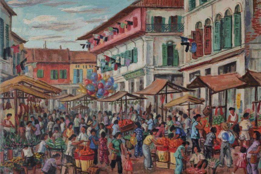 Pioneer artist Liu Kang’s work sells for $372,100 at auction | The ...