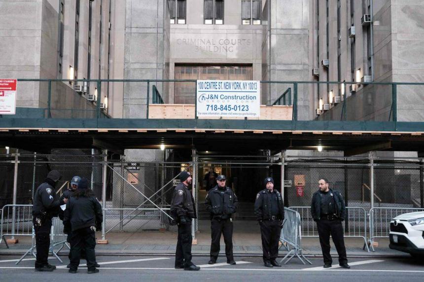 New York plans to close key streets for Donald Trump’s arraignment | The Straits Times