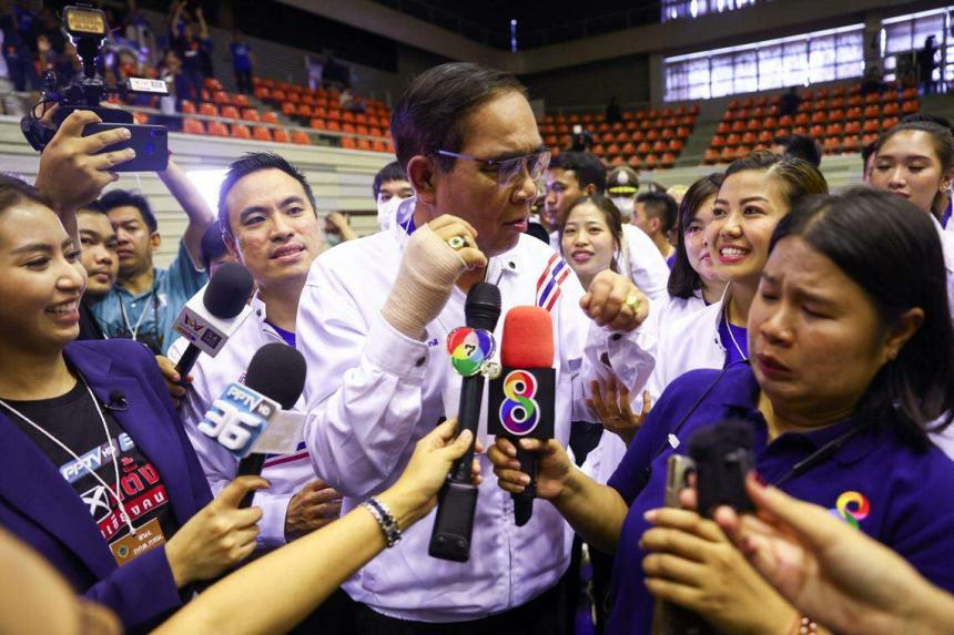 Thai PM Prayut touts experience ahead of tough election | The Straits Times