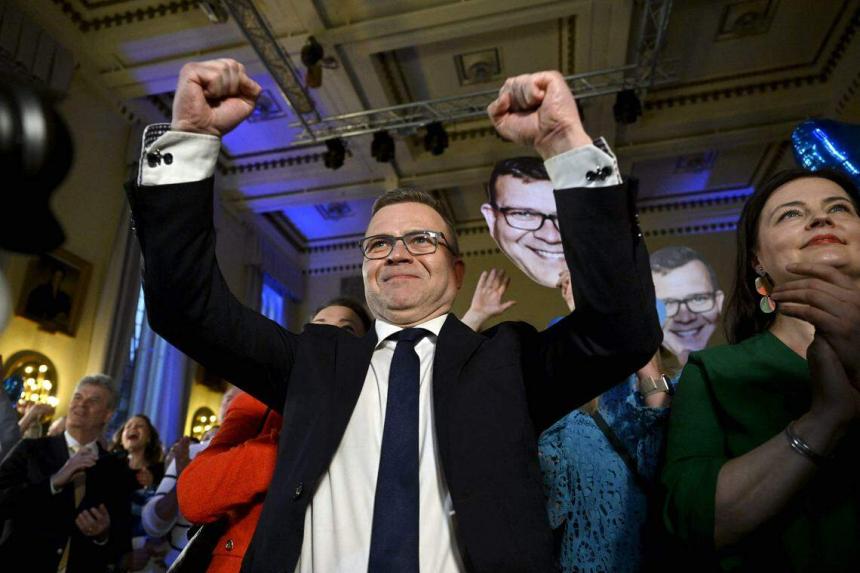 Finland’s PM Marin concedes defeat as right-wing NCP wins election | The Straits Times