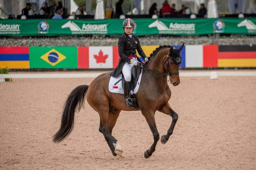 After heartbreak, S’pore equestrienne Caroline Chew targets 2024 Paris ...