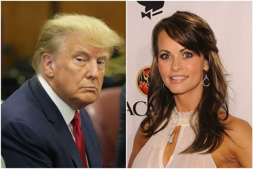 Who is Karen McDougal, the Playboy model in the Trump case? | The Straits Times