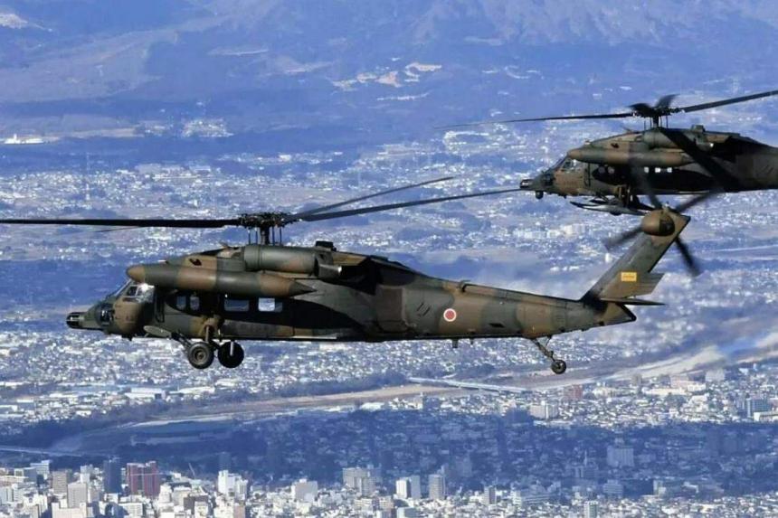 Japanese military loses track of UH-60 helicopter with 10 aboard | The ...
