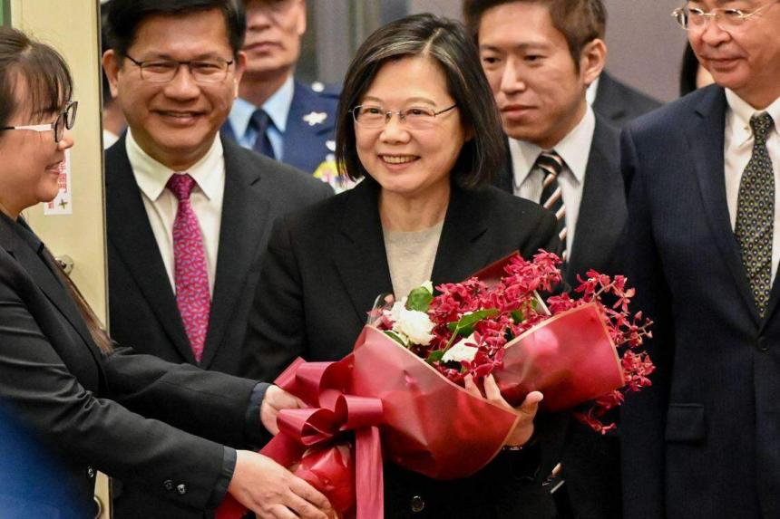 Taiwan won't be stopped from engaging with world, President Tsai says upon return from US | The ...
