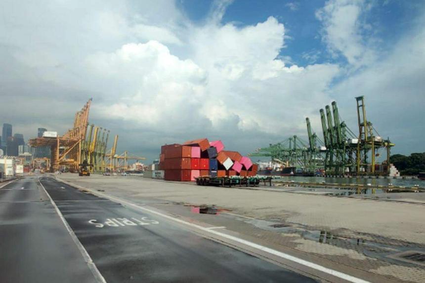 PSA reconfigures stacking layout in ports after wind blew 15 empty ...