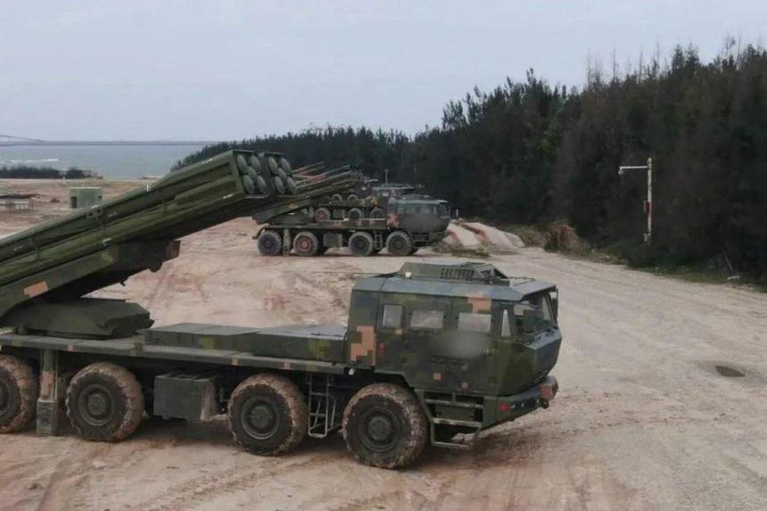 China simulates striking Taiwan on second day of ‘Joint Sword’ military ...