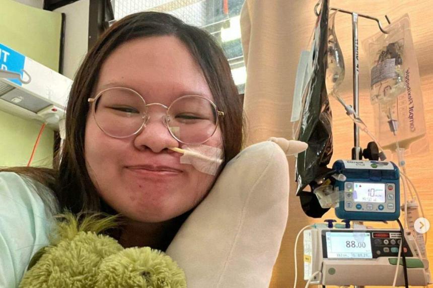 19-year-old in constant pain, but is all smiles as she shares about her ...