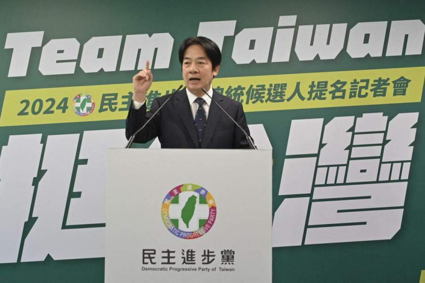Taiwan’s ruling party DPP names William Lai as its presidential ...