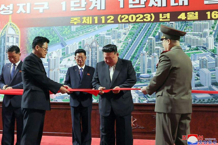 North Korea celebrates building 10,000 modern homes in Pyongyang | The ...