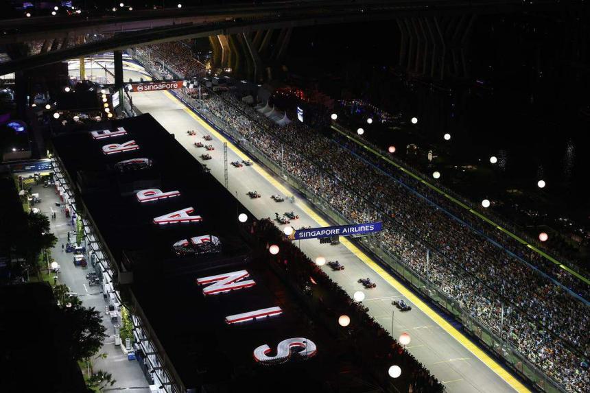 Two new grandstands added to Formula One Singapore Grand Prix for 2023 ...
