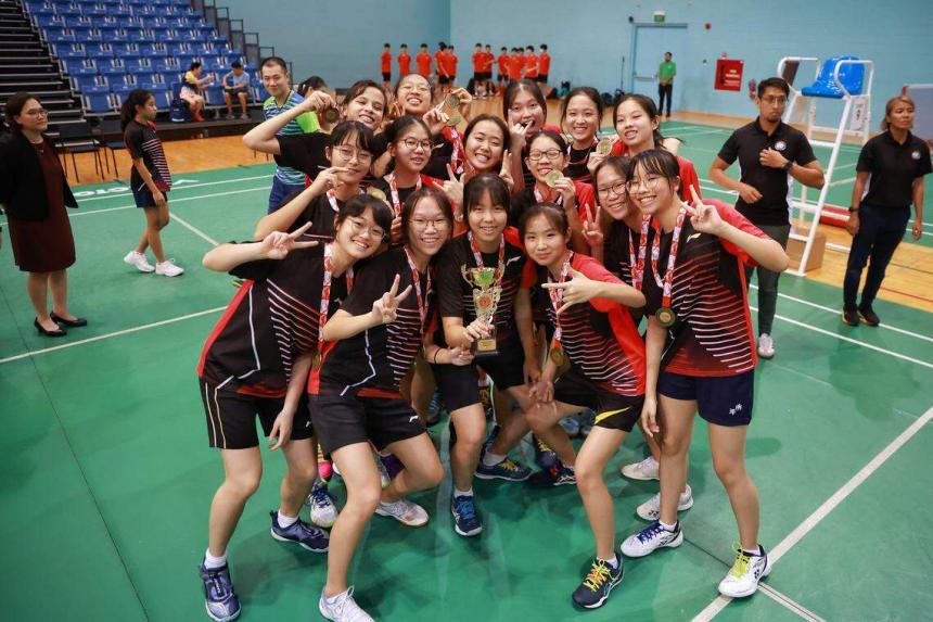 Sisters to the fore as Nanyang Girls’ High School claim first B ...