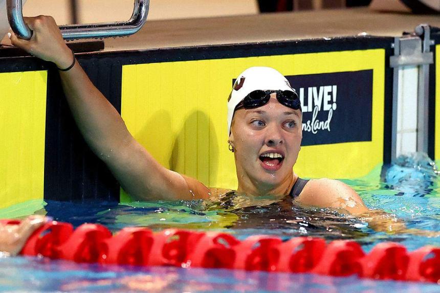 Mollie O'Callaghan upsets Ariarne Titmus to take Australian 200m free ...
