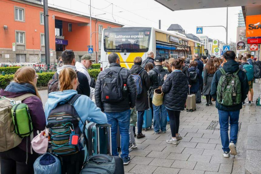 Strikes over pay cripple German rail network, 4 airports | The Straits ...