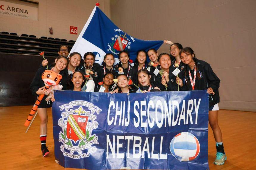 Netball powerhouses CHIJ Toa Payoh reclaim B div title that they last ...