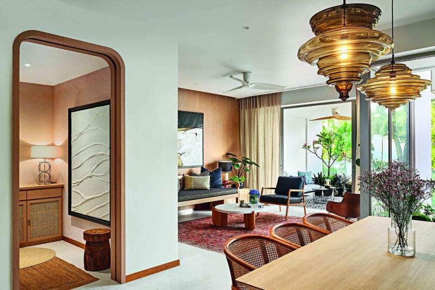 The Chic Home: Three-bedroom Sentosa condo a piece of paradise by the ...