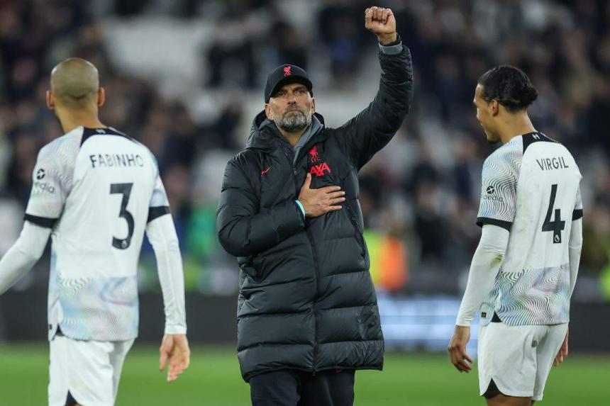 Jurgen Klopp warns Liverpool revival far from complete | The Straits Times