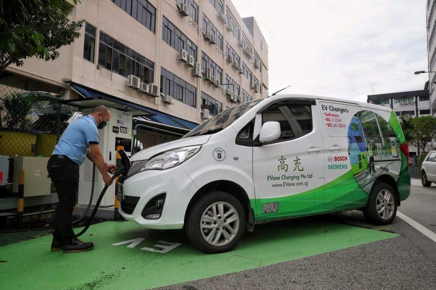 Over half of all new vans in Singapore registered in Q1 2023 were ...