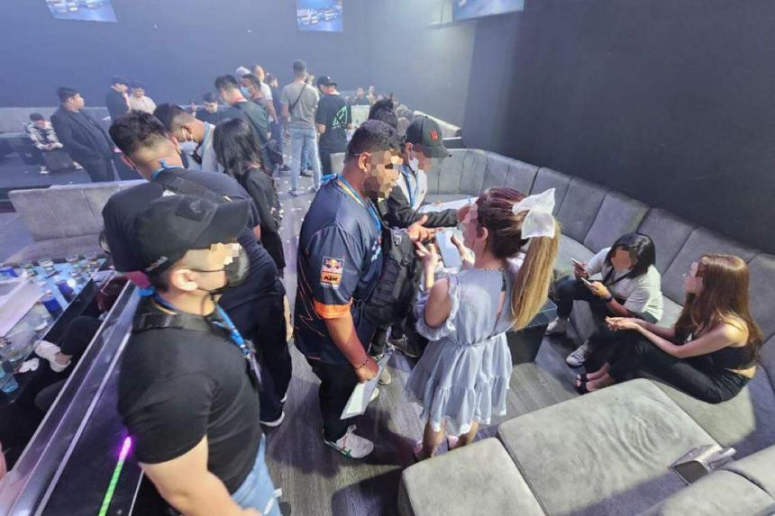 110 people under investigation in clampdown on gambling, vice activities | The Straits Times