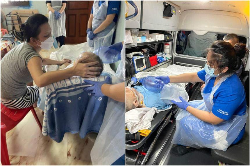 Leaving ICU to die at home, surrounded by family and familiar comforts ...