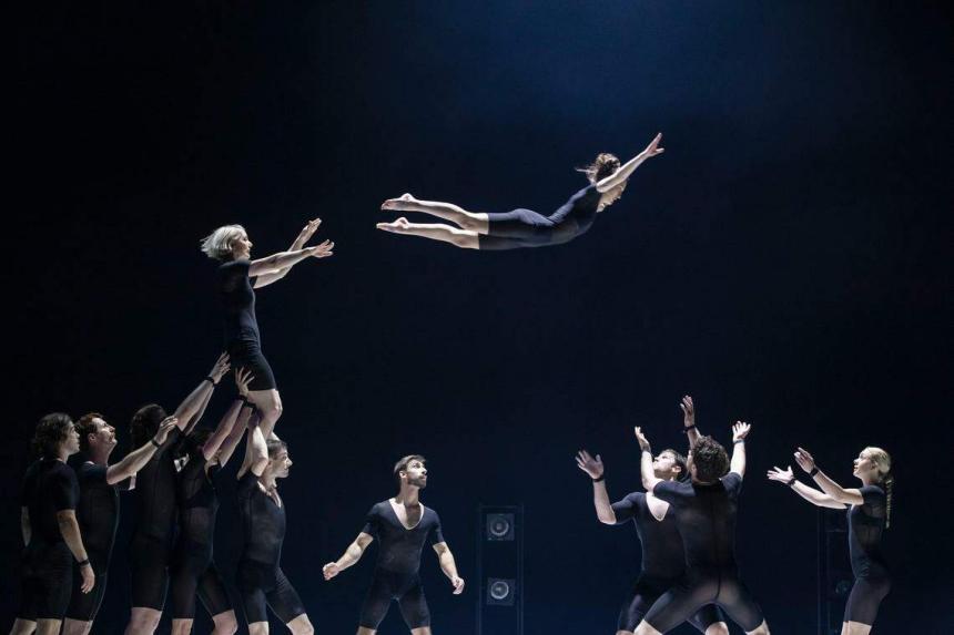 Humans 2.0 sees acrobats performing dangerous stunts to explore human ...