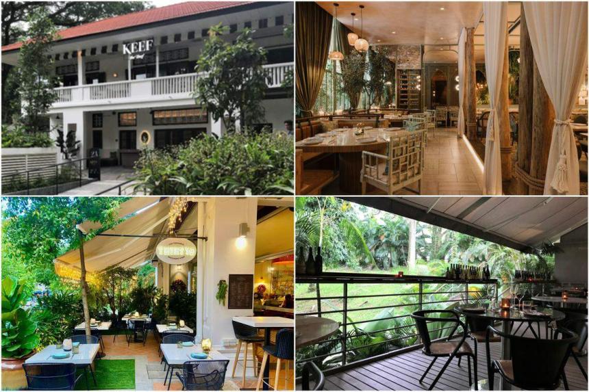 New restaurants serving up greenery | The Straits Times