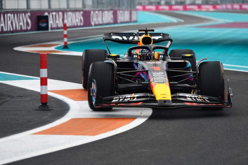 Relentless Verstappen puts in classic performance in Miami | The ...
