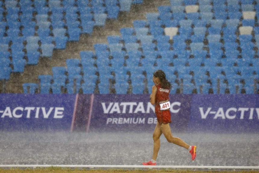 SEA Games 2023: Rain-sodden Cambodian badly loses 5,000m race, but wins ...
