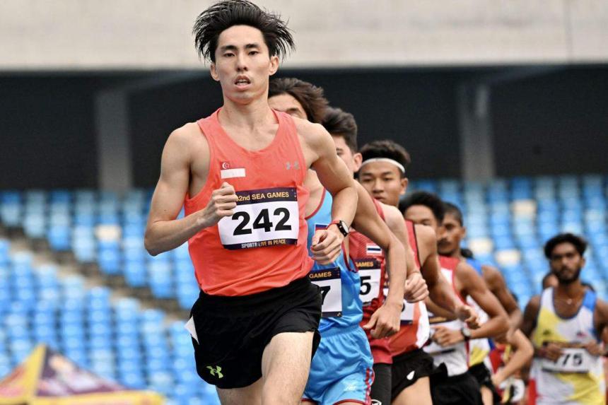 SEA Games 2023: Soh Rui Yong finishes fourth in 5,000m in Games return ...