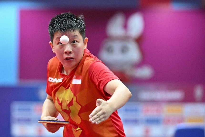 SEA Games 2023: Singapore table tennis women upset by Malaysia, face ...