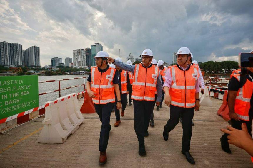 Construction of JB-Singapore RTS Link on S’pore side has reached 50 per ...