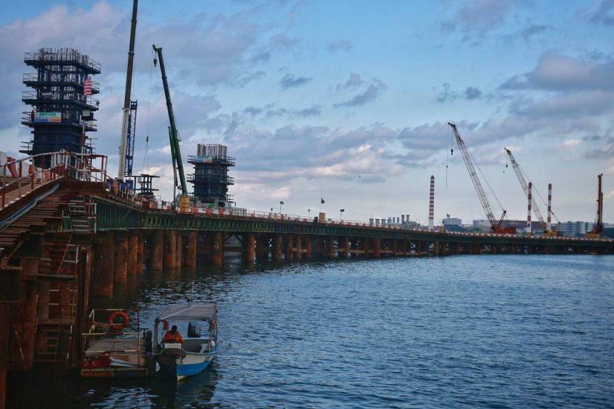 Construction of JB-Singapore RTS Link on S’pore side has reached 50 per ...