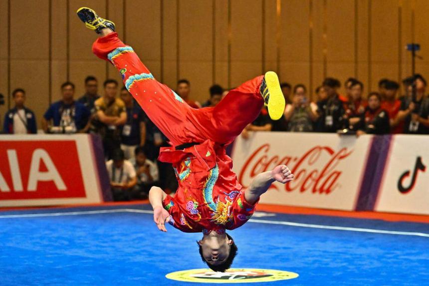 SEA Games 2023: Wushu golds slips from their grasp but S’pore’s Jowen ...