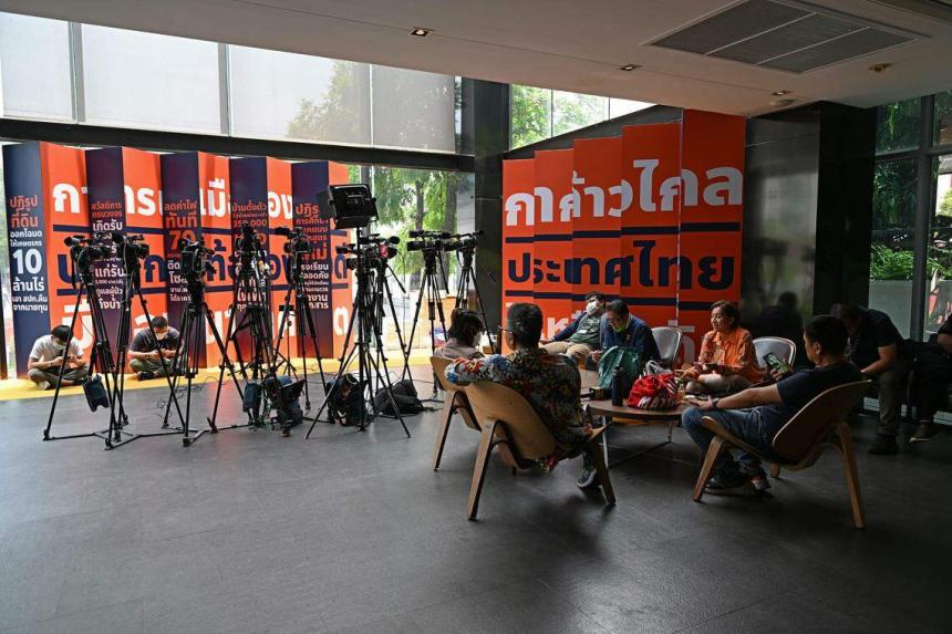 Move Forward Party HQ lies at the heart of the orange wave in Thailand elections | The Straits Times