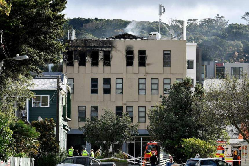 New Zealand police say arson suspected in deadly hostel fire | The ...