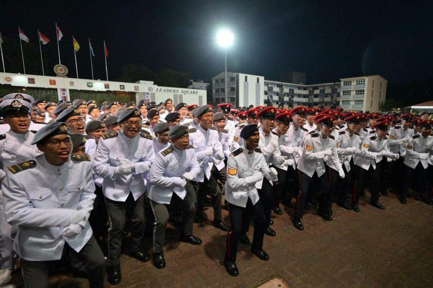 Newly graduated SAF specialists and military experts eager to serve ...