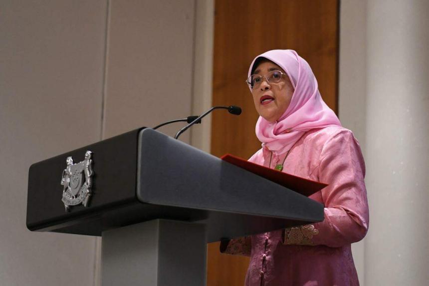 President Halimah to make state visits to Kazakhstan, Uzbekistan | The Straits Times