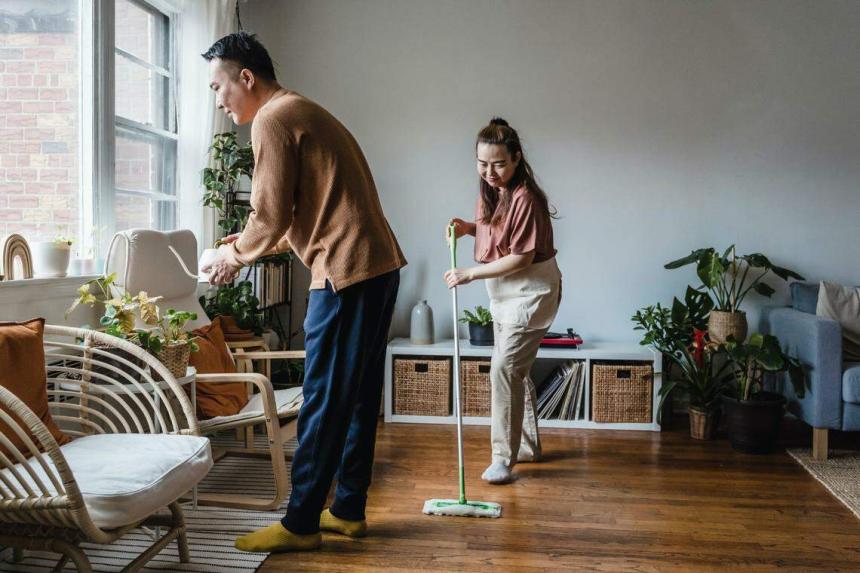 Women do 47 minutes more housework than men daily | The Straits Times