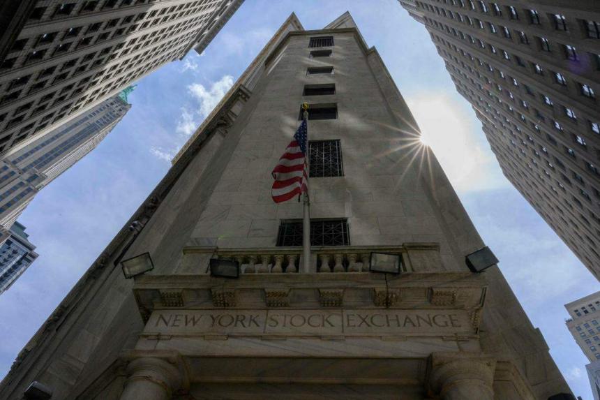 US stocks end lower as debt ceiling talks are paused | The Straits Times