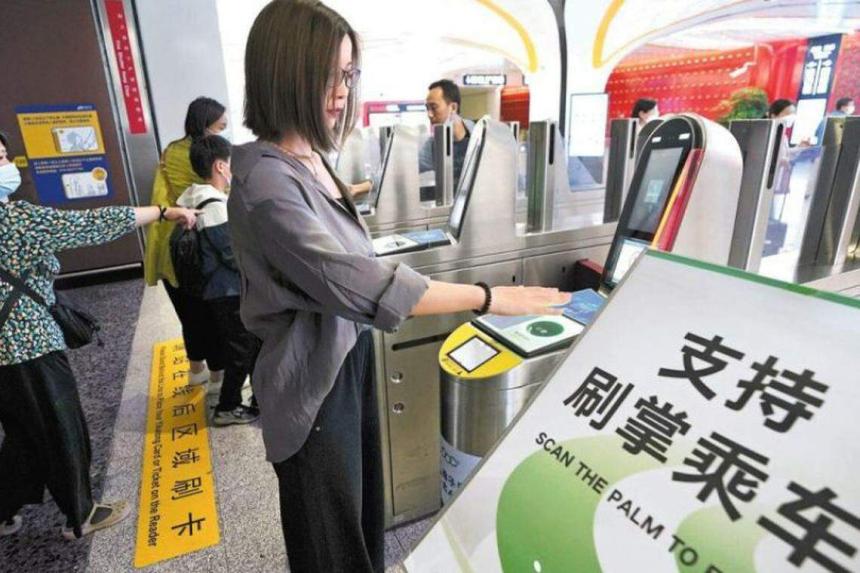 Beijing subway system first to use palm print scan for payment | The ...