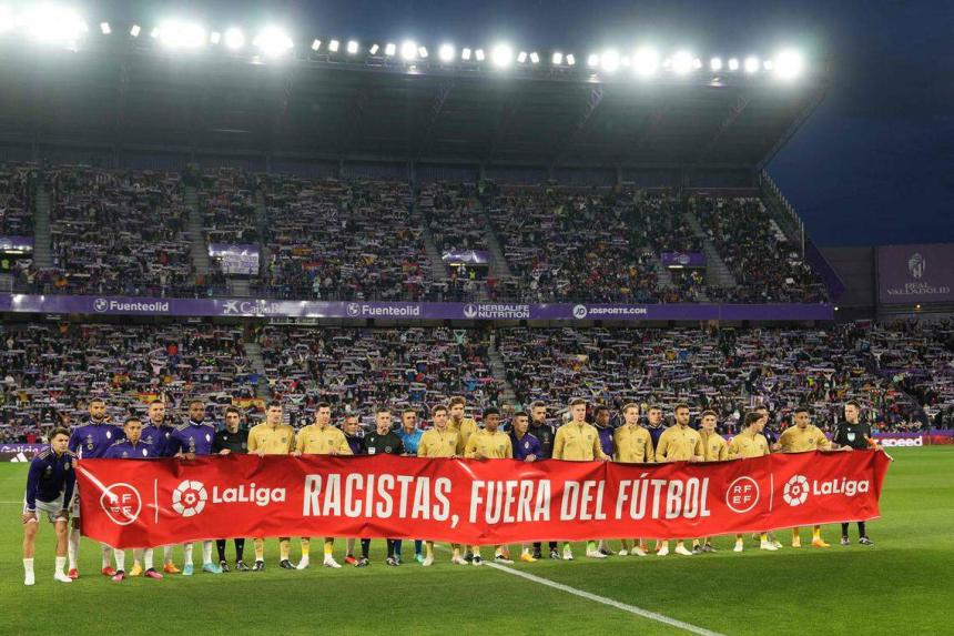 La Liga wants change to Spanish law to curb racism | The Straits Times