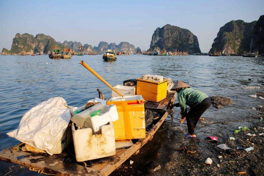 Vietnam battles plastic blight in idyllic Halong Bay and its famed ...