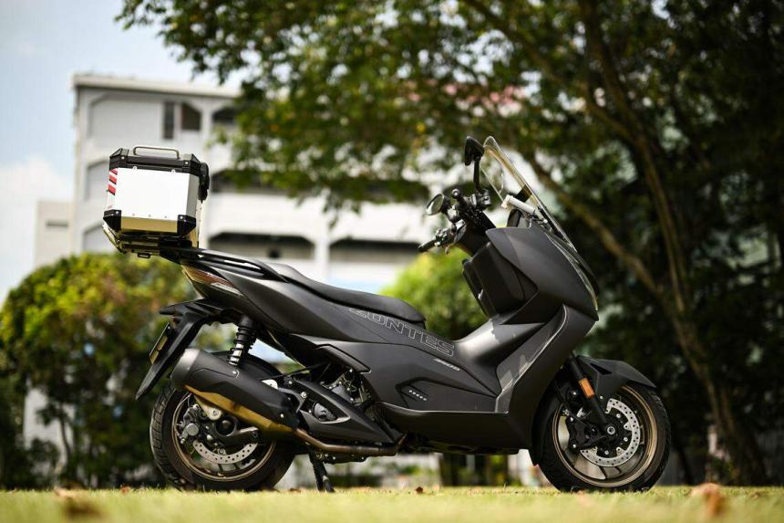 Inexpensive scooter from China exudes European flair | The Straits Times