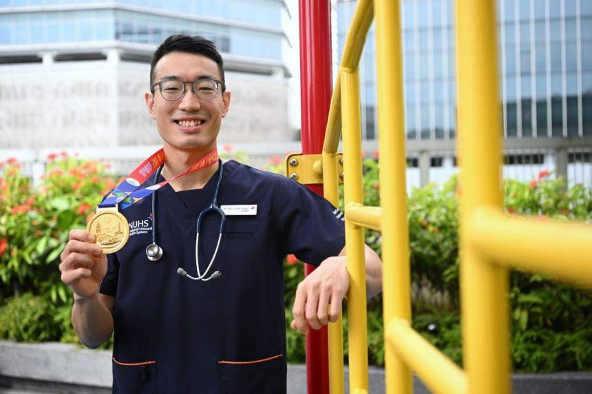 SEA Games champion Ang Chen Xiang’s first hurdle was an old study table ...