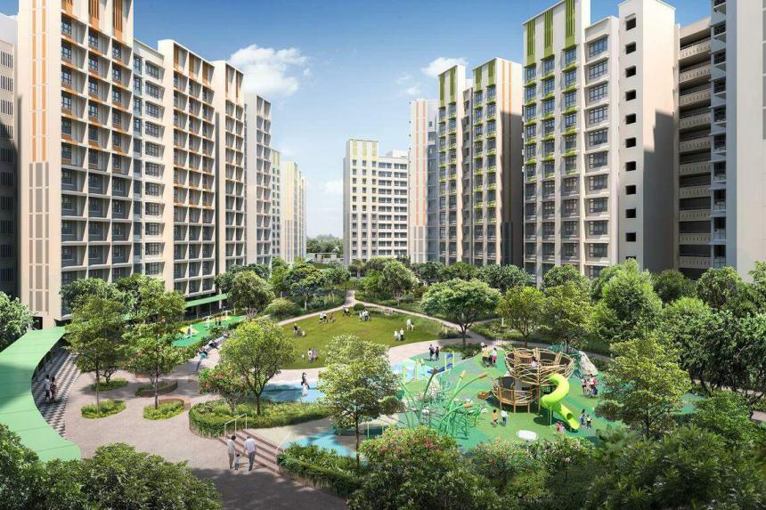 Nearly 3,000 flats in Tengah to be offered at May 30 BTO launch ...